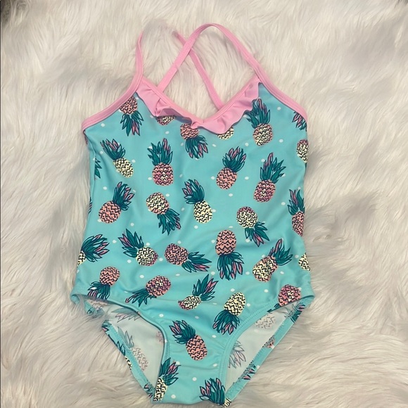 Floatimini | Swim | Pineapple Print Kids Swimwear | Poshmark